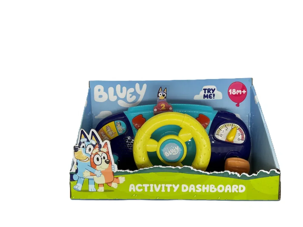 Bluey's Driver Dashboard.