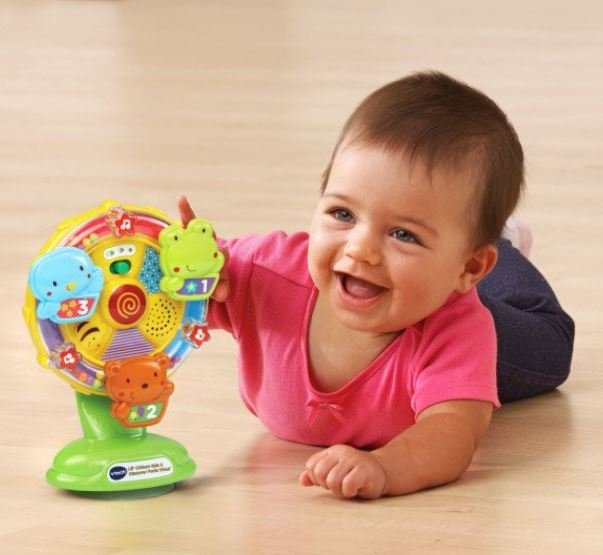 Køb Vtech Baby Aktivitetshjul med lyd og lys - DANSK