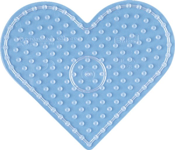 Maxi perleplade, hjerte - Hama - Køb online