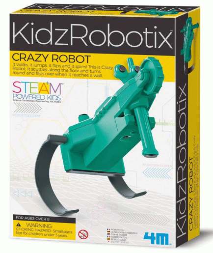 KidzLabs 4M Crazy Robot